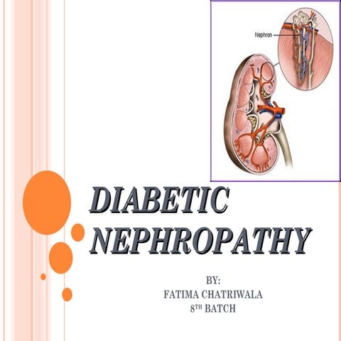 Nephropathy in Diabetes mellitus for students | PPT