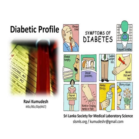 Diabetic Profile - Lab Diagnosis | PPTX