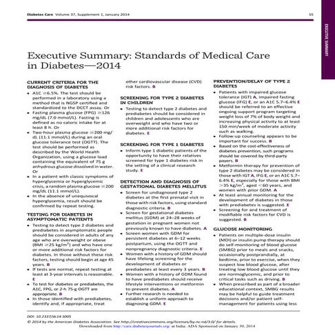 Diabetes guidelines | PDF