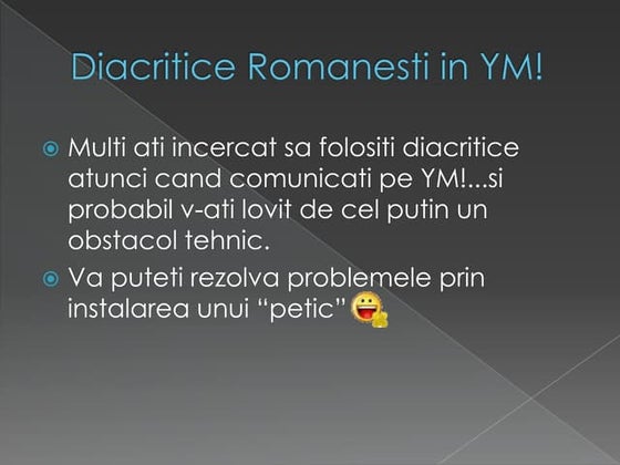 Diacriticeromanestiinym 100313011643-phpapp01(2) | PPT