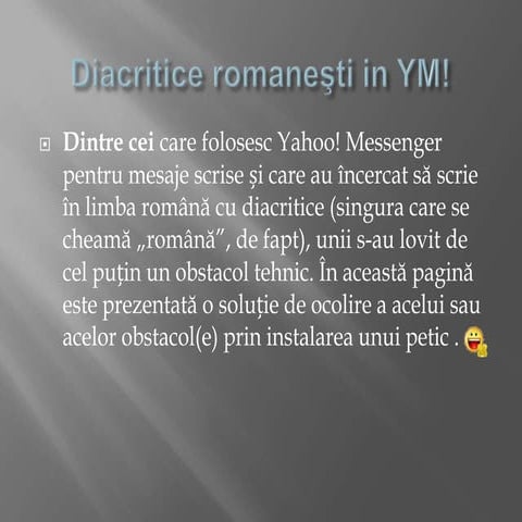Diacritice romanesti | PPT