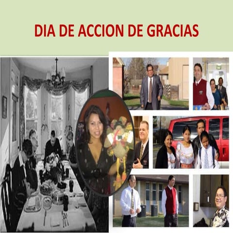 Dia de accion de gracias | PPTX