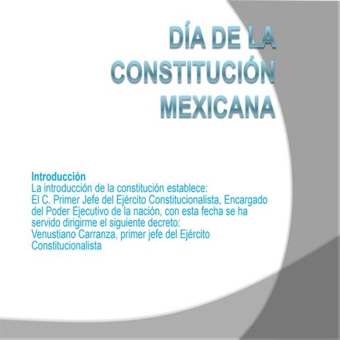 5 de febrero presentacion | PPTX