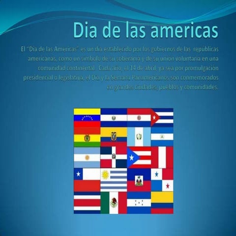 Dia de las americas | PPTX