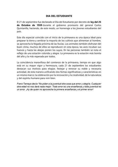 Programa de primavera | PDF