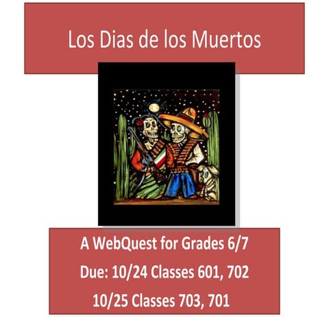 Dia de los muertos | PPT