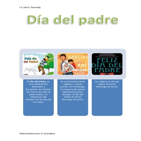 Dia del padre. | PDF