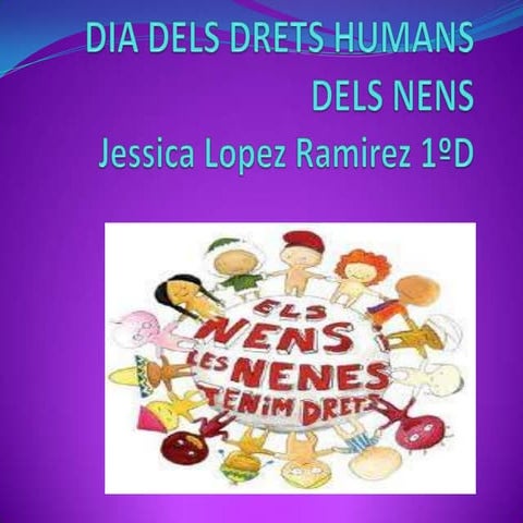 Dia dels drets humans dels nens | PPT