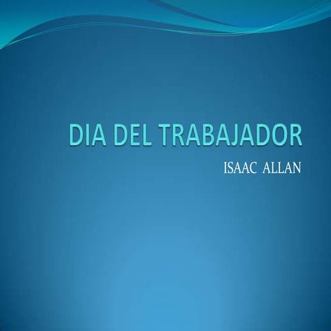 Dia del trabajo | PPTX