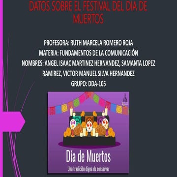 Dia de muertos | PPT