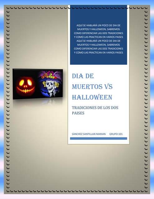 Dia de muertos | PDF
