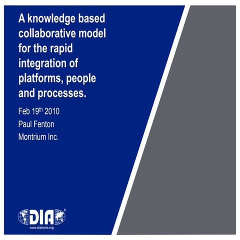 A knowledge based collaborative model for the rapid integration of ...