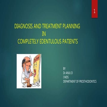 Diagnosis and treatment planning in cd | PPTX