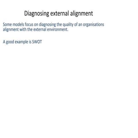 Diagnosing external alignment | PPT