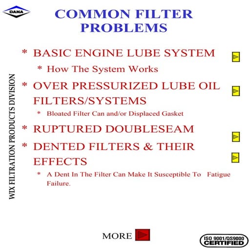 Diagnosing fuel filters | PDF