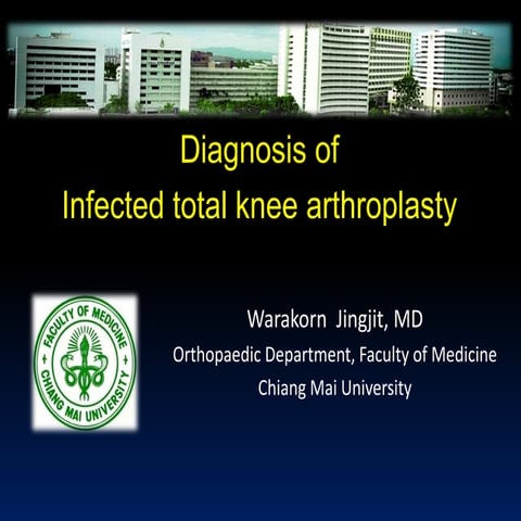 Infection in tkr | PPT