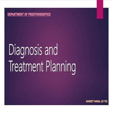 Diagnosis and Treatment planning.pptx