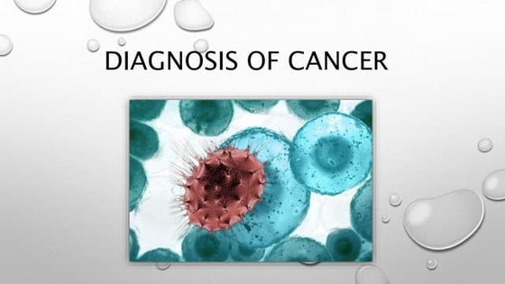 Biomarker in cancer | PPT
