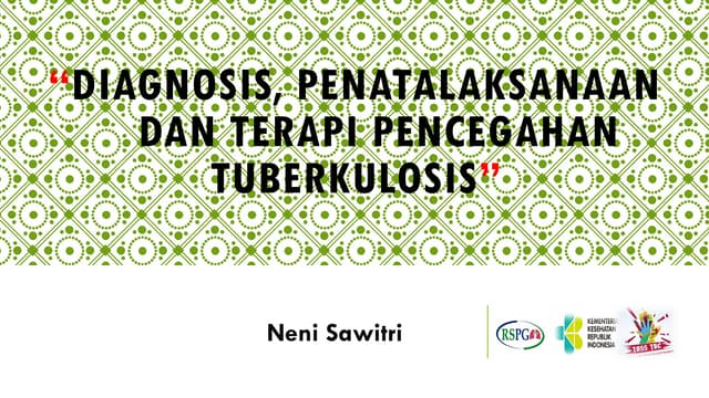 Perubahan Alur Diagnosa dan Pengobatan TBC.pptx