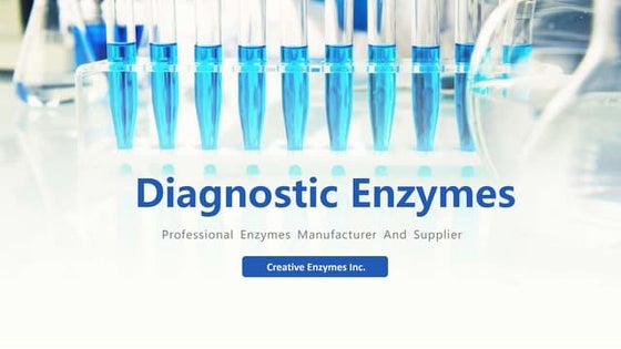 Enzymes in disease diagnosis | PPT