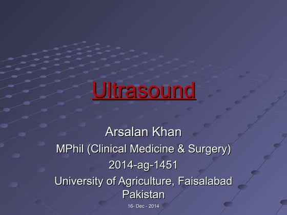 Usg diplay modes | PPT