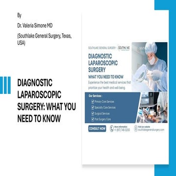 Diagnostic Laparoscopic Surgery - What You Need to Know.pdf
