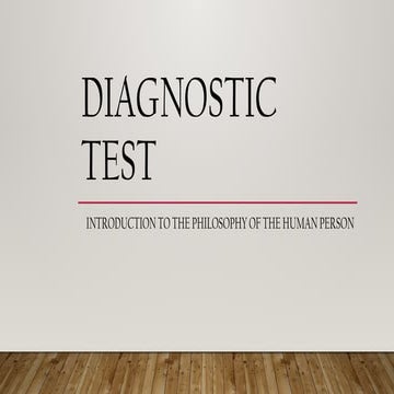 Diagnostic Test.pptx xxxxxxxxxxxxxxxxxxxxxx | PPTX
