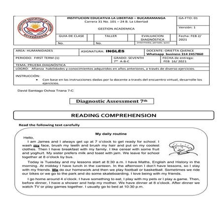 Diagnostic test 7_th_20212 | PDF