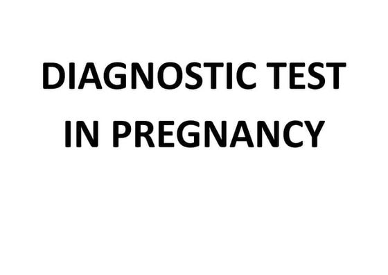 Fetal non stress test | PPT