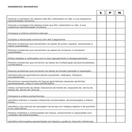 Ficha matemática tenente laurentino | PDF