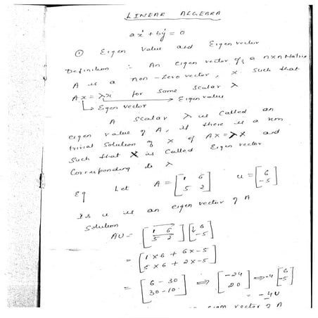 Diagonalization Linear Algebra Notes Pdf