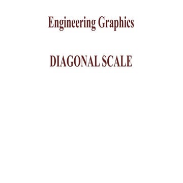 Diagonal scale | PPT