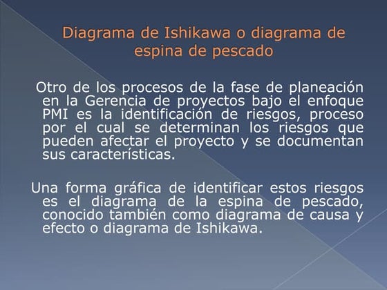 Diagrama de ishikawa | PPT