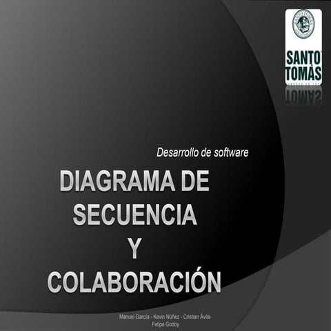 Diagrama de secuencia y colaboración | PPTX | Computing | Technology & Computing
