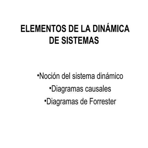 System Dynamics | PPT