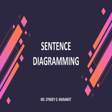 diagramming structure of english english | PDF
