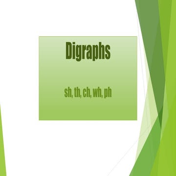 Digraphs | PPTX