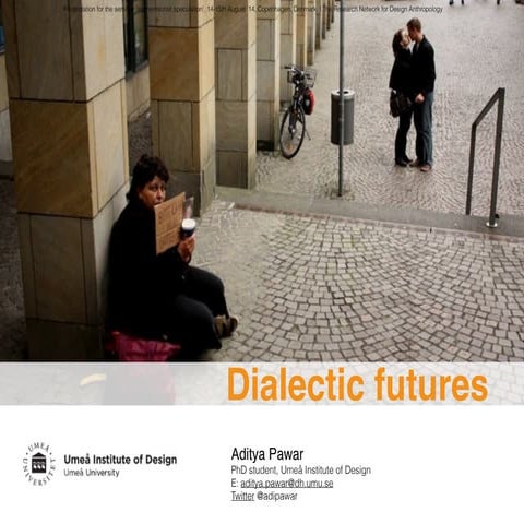 Design for social innovation as a form of designing activism. An action ...