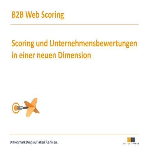 B2B Web Scoring | PDF