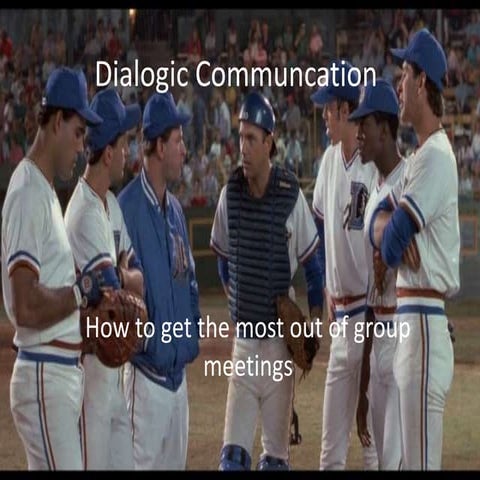 Dialogic communcation | PPTX