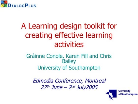 Bridging the gap: e-learning research | PPT