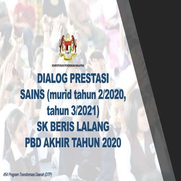 Dialog prestasi sains murni | PPTX