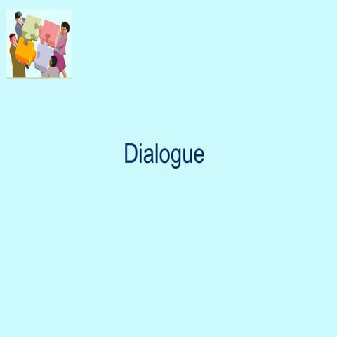 Dialogue | PPT