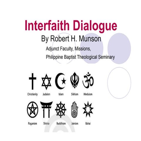 Interfaith Dialogue | PPT