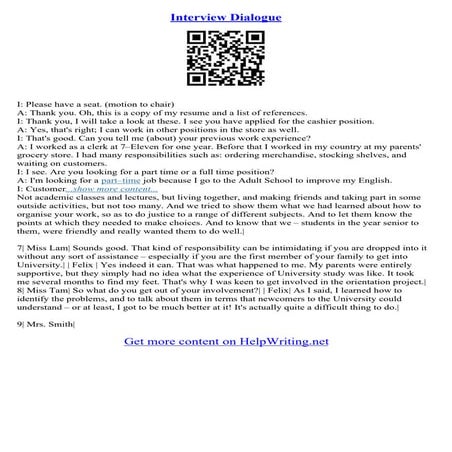 Dialogue In Essay Pdf