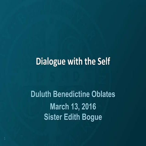 Dialogue with the self | PPTX