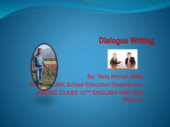 A dialogue between two friends | PDF