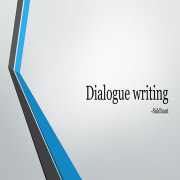 An introduction to Dialogue writing.pptx