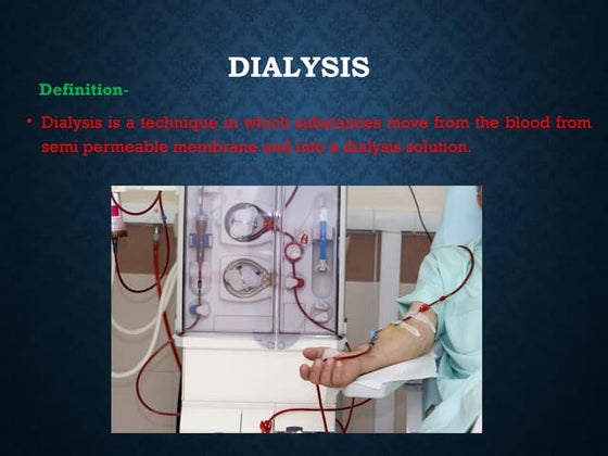 Nursing Care of Patient on Dialysis | PPTX