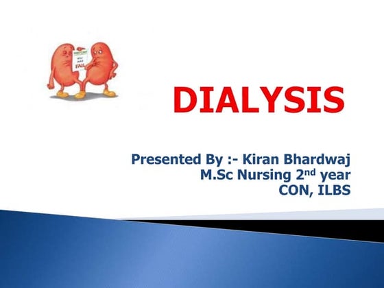 Hemodialysis | PPTX